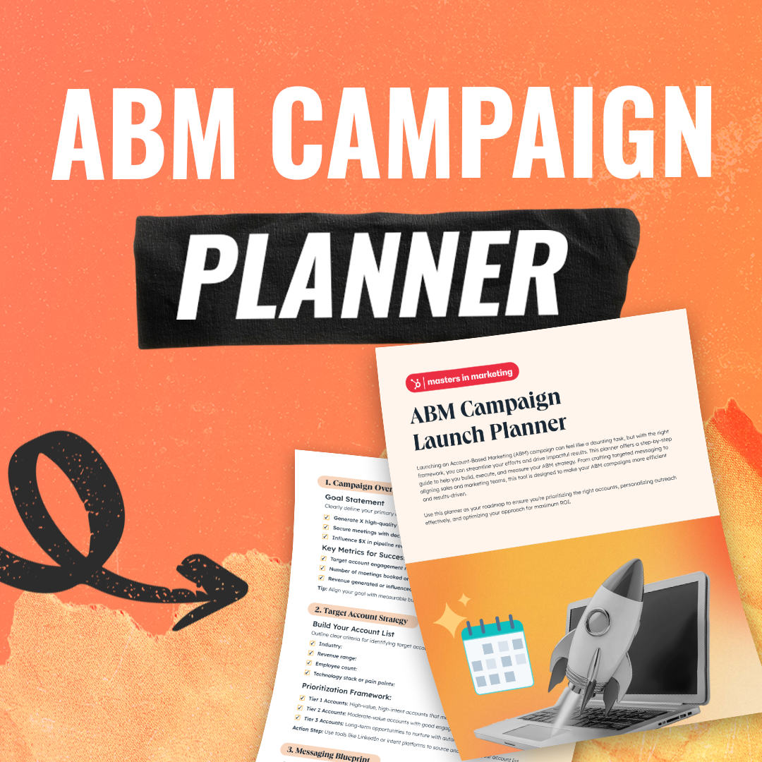 ABM Campaign Planning Template [Access Now]